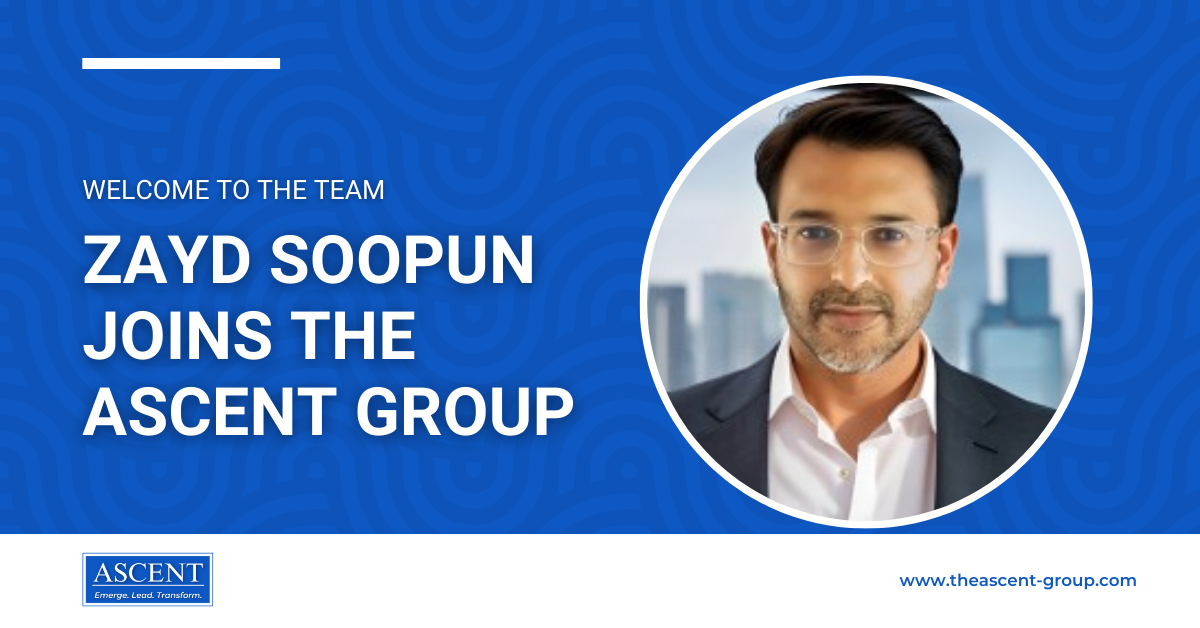 The Ascent Group Welcomes Muhammad Zayd Soopun - The Ascent Group